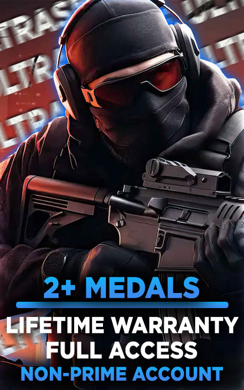 【CS2】2+ Medals / Non Prime / Original Email | ultrasmurfs