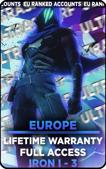 Buy Valorant EU Iron -> Immortal Accounts | Valorant Ranked Accounts ...