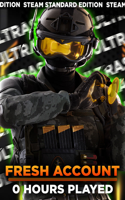 [Steam] Rainbow Six Siege Standard Edition Fresh Account 0 Hours Playe ...