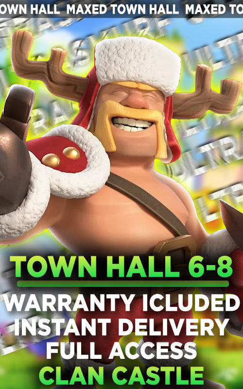 MAX CoC Town Hall 6-8 Account – ultrasmurfs